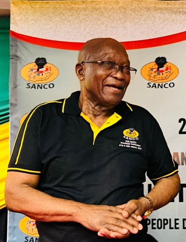 Chairman Nathi Sithole On Twitter President Zuma Remains The Chairperson Of Sanco In Kznhe