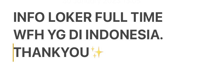 BACA RULES DI (bit.ly/worksfess) on Twitter: "Work! M i n i m a l d e l a p a n k a t a https ...