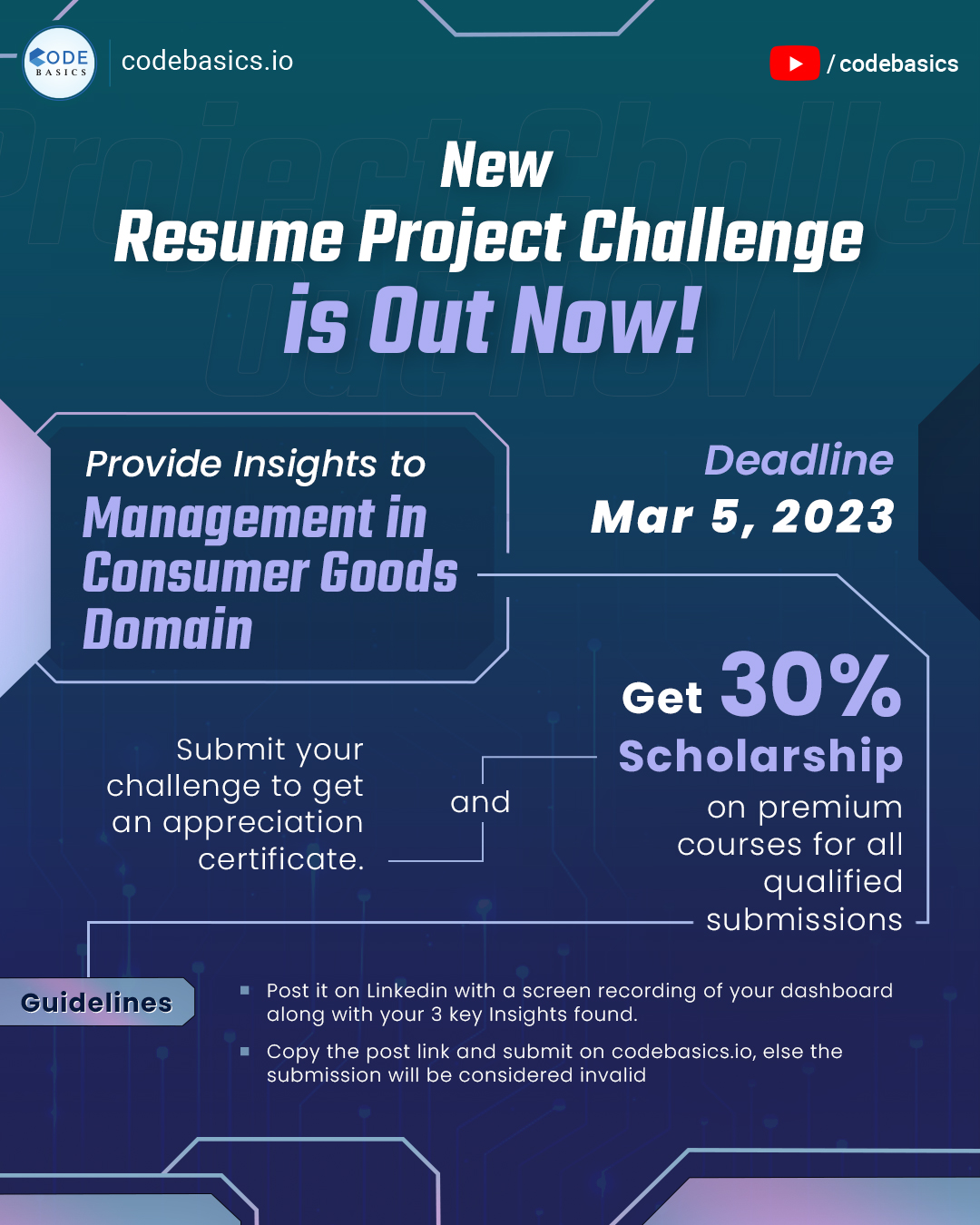 Codebasics On Twitter Codebasics Resume Project Challenge 4 Is On This Is A Unique