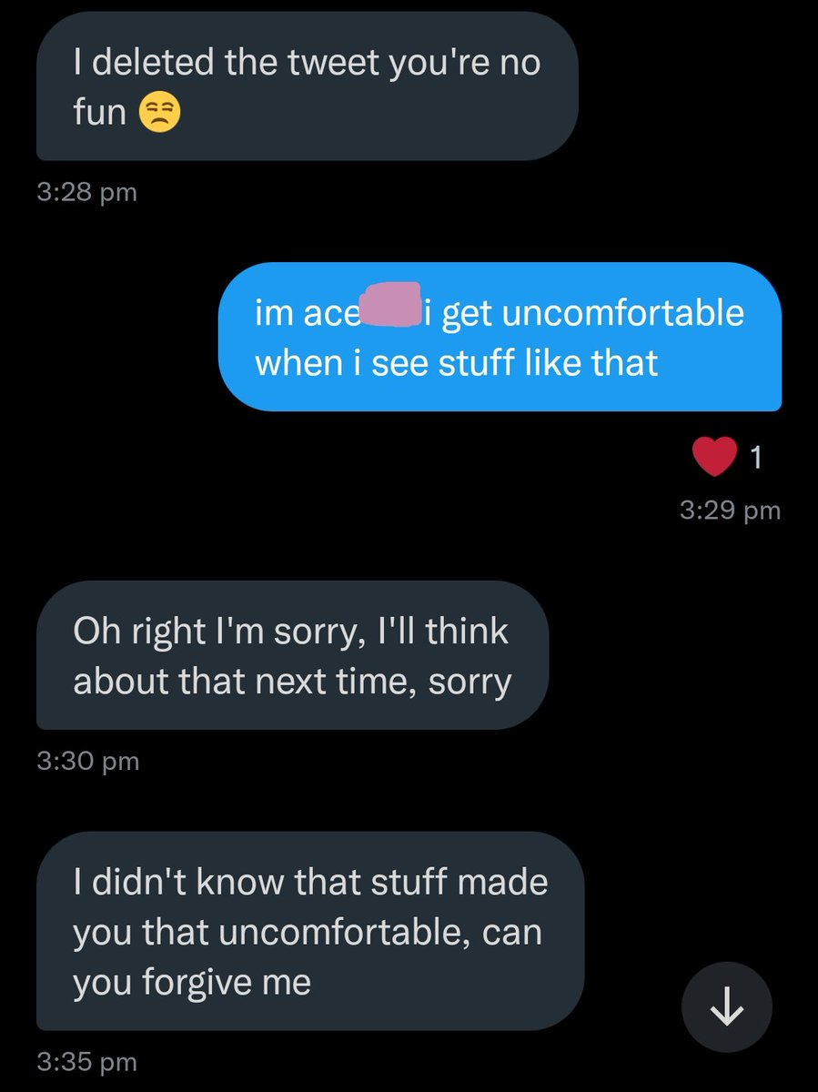 Tea ๐ป On Twitter She Knew I Was Ace And That Im Uncomfortable With