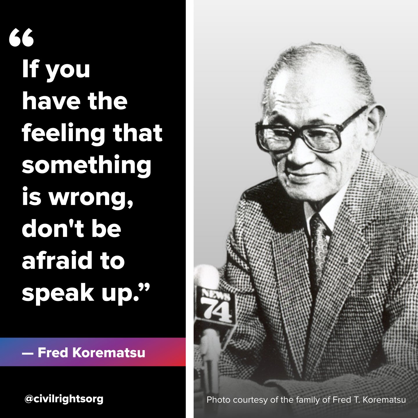 Fred Korematsu Quotes