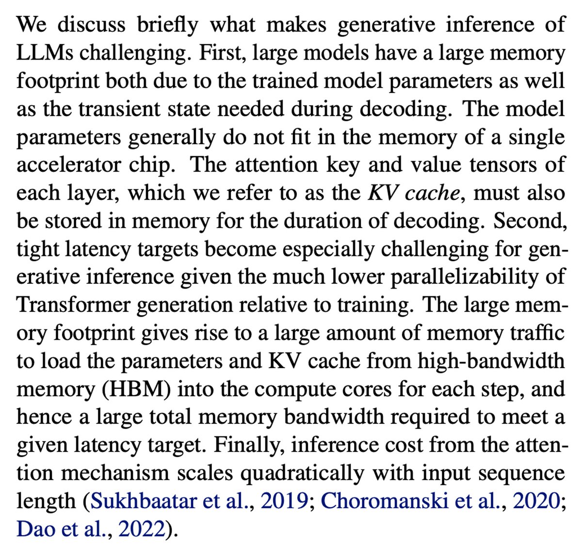 What if you could fit an *entire codebase* in an LLM? 🤔 "Efficiently Scaling Transformer ...