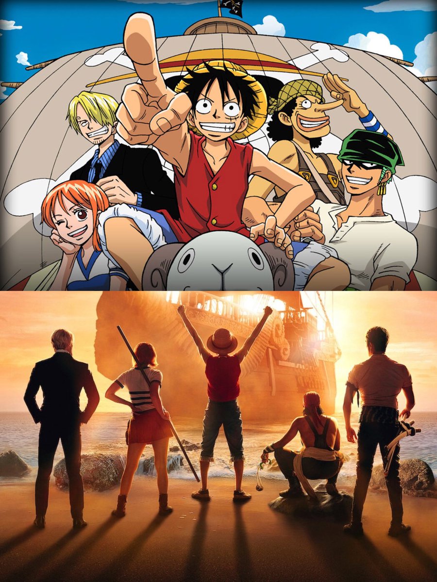 Young Cap | ONE PIECE on Twitter: "Premier Visuel des Mugiwaras dans le Live-Action de One Piece ...
