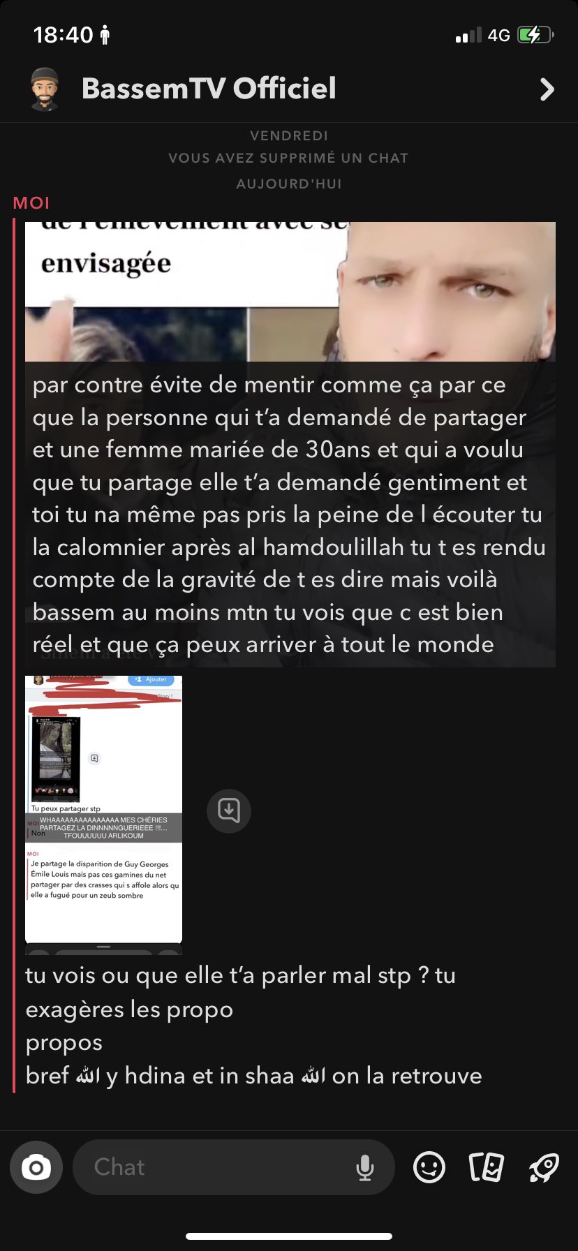 Jas㊗️ on Twitter: "bah alors bassem on te fais un rappel tu le prend mal et t insulte ? a oui et ...