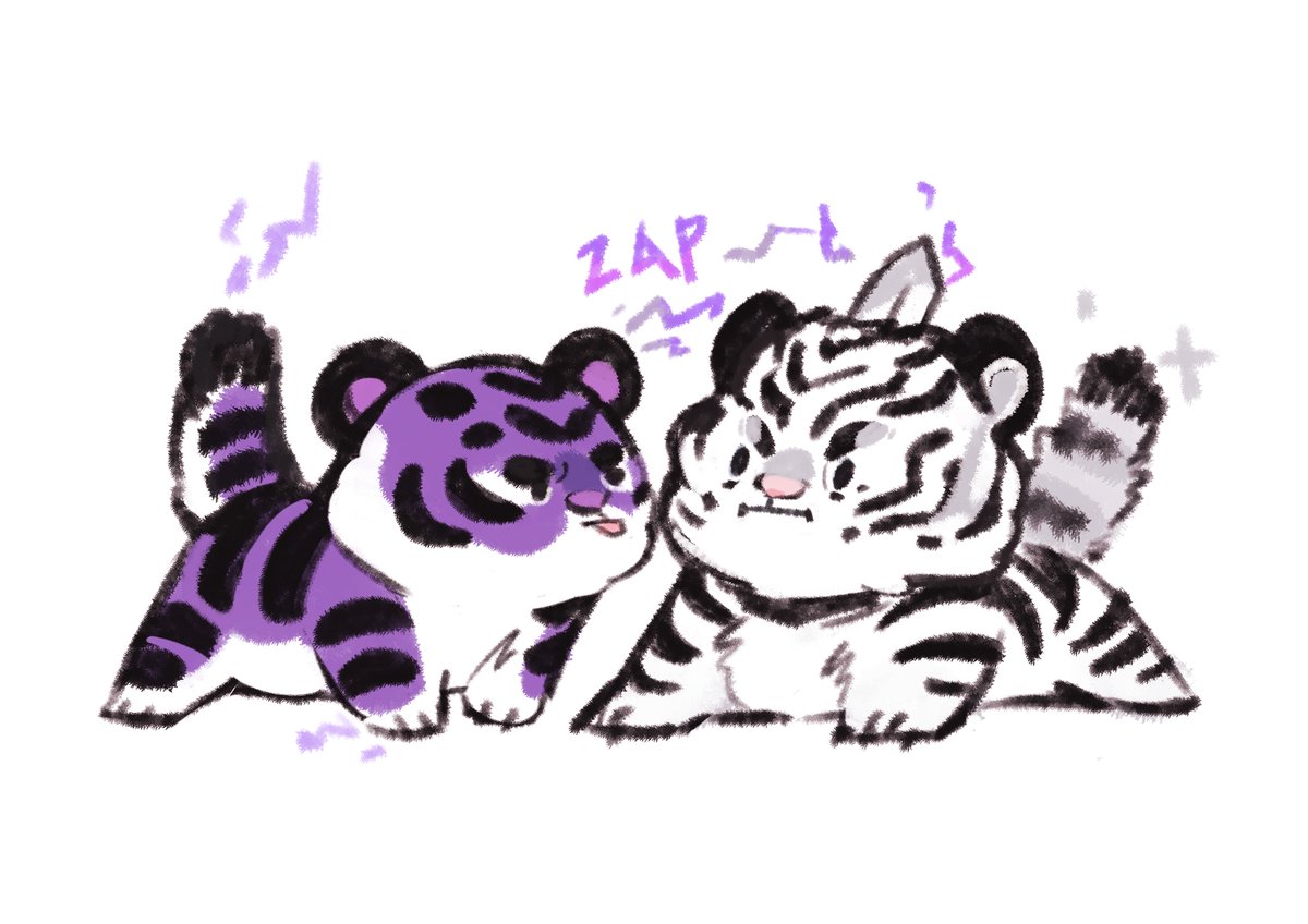 「btw cats lick to show dominance 」|soursoppi 👍 酸老爷在此のイラスト