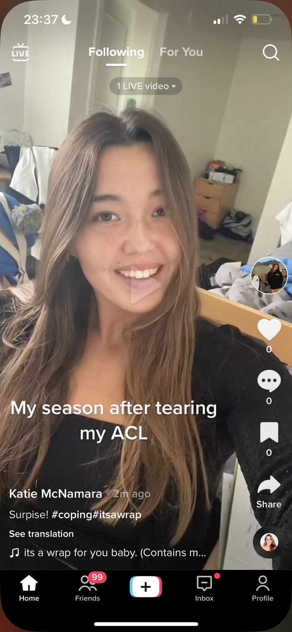 emi on Twitter: "katie mcnamara torn acl! https://t.co/QBg3qC2aFf" / Twitter