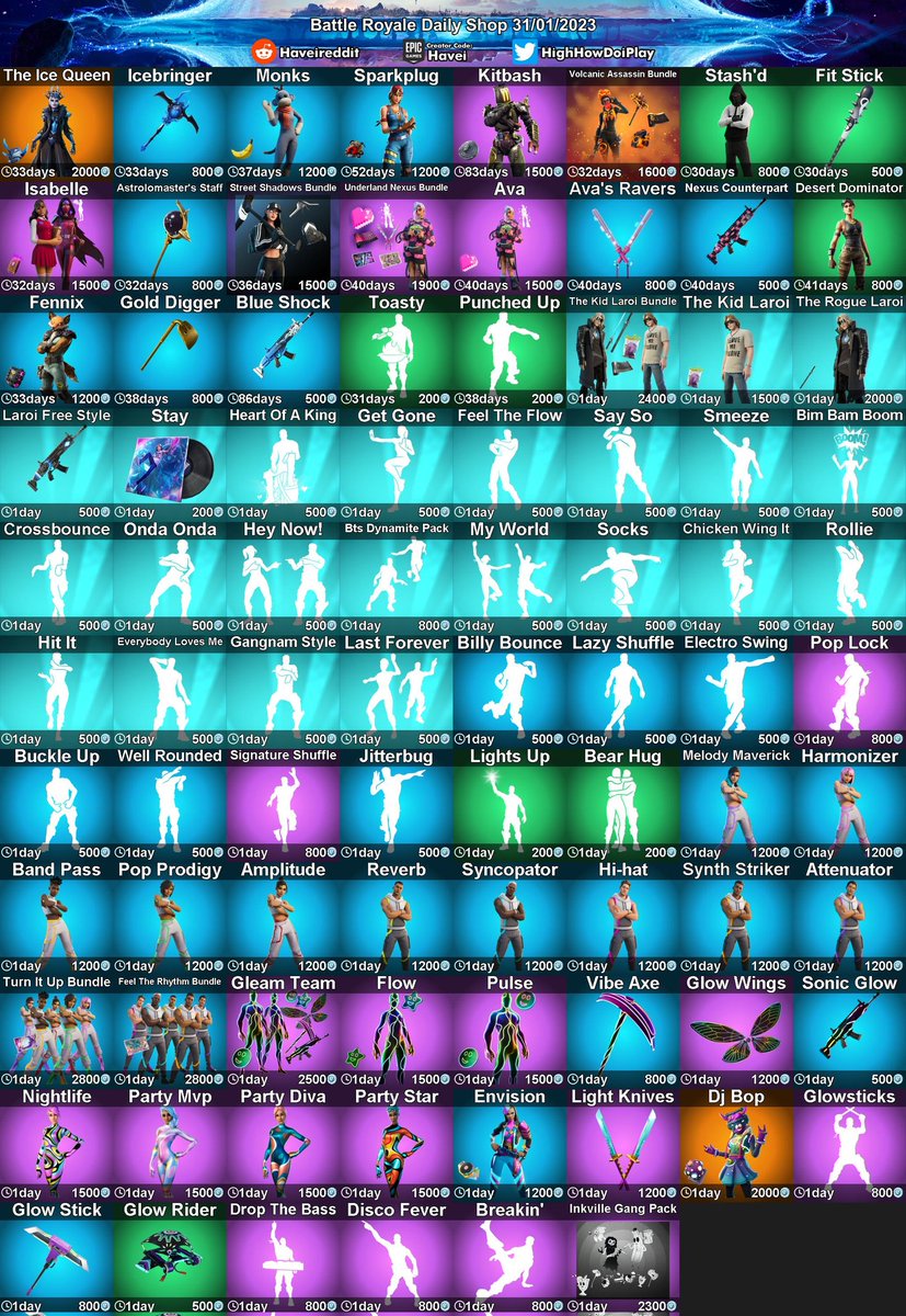 🦁fortnite Stwandbr Leaks🦁 On Twitter Tienda De Battle Royale 300123 Battle Royale Store 30