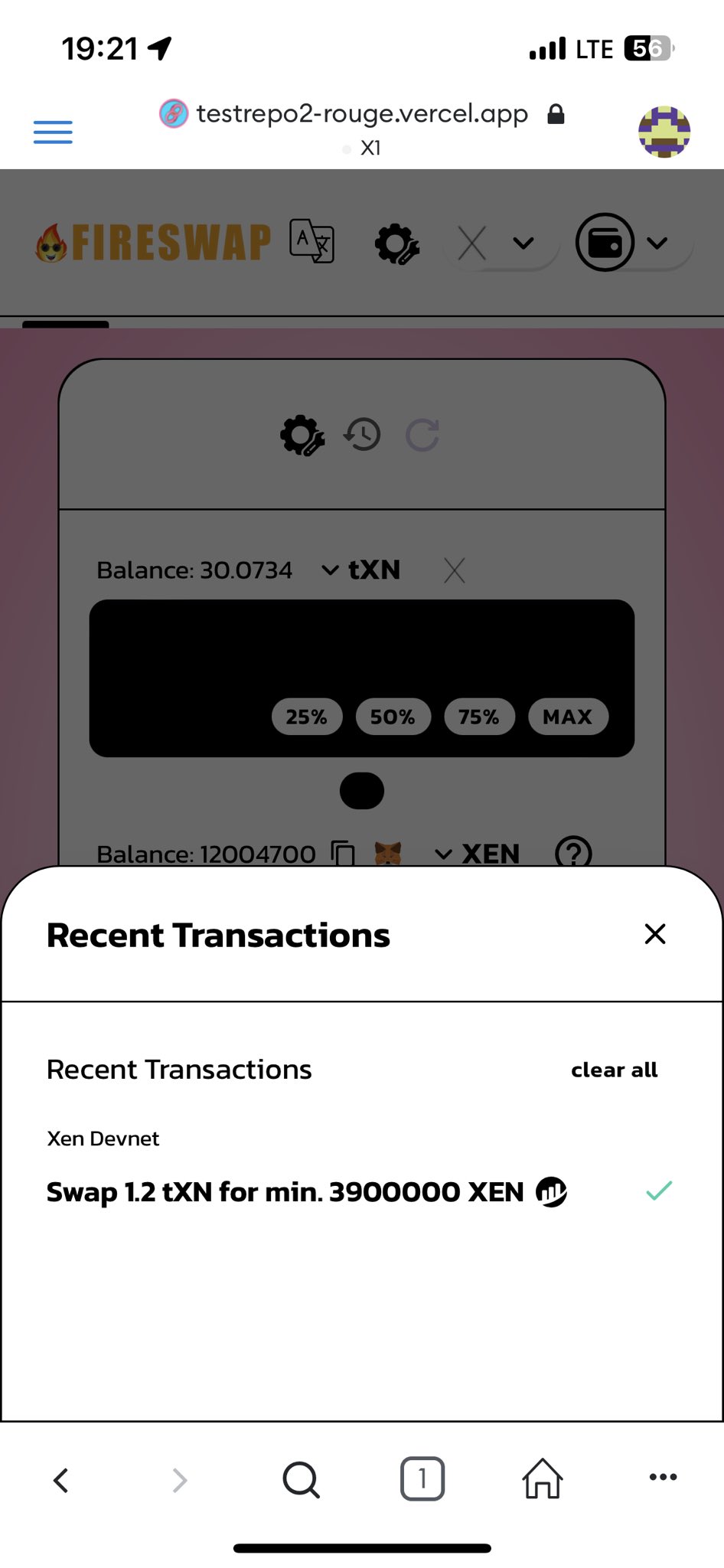 Jozef (XEN.pub) on Twitter: "The first DEX (based on Donaswap) was deployed by @Cryptoprofeta1 ...