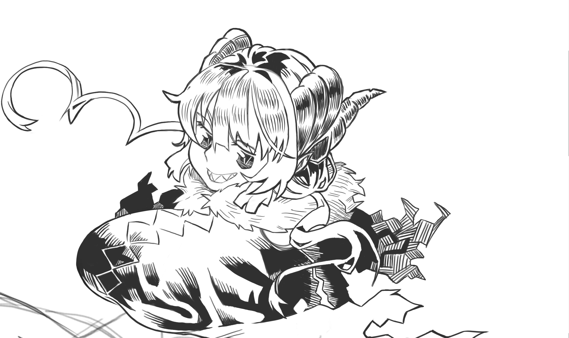 Inucaza☄️| Handsome Boi (commissions open) on Twitter: "Did a long study of @poch4n 's inking ...