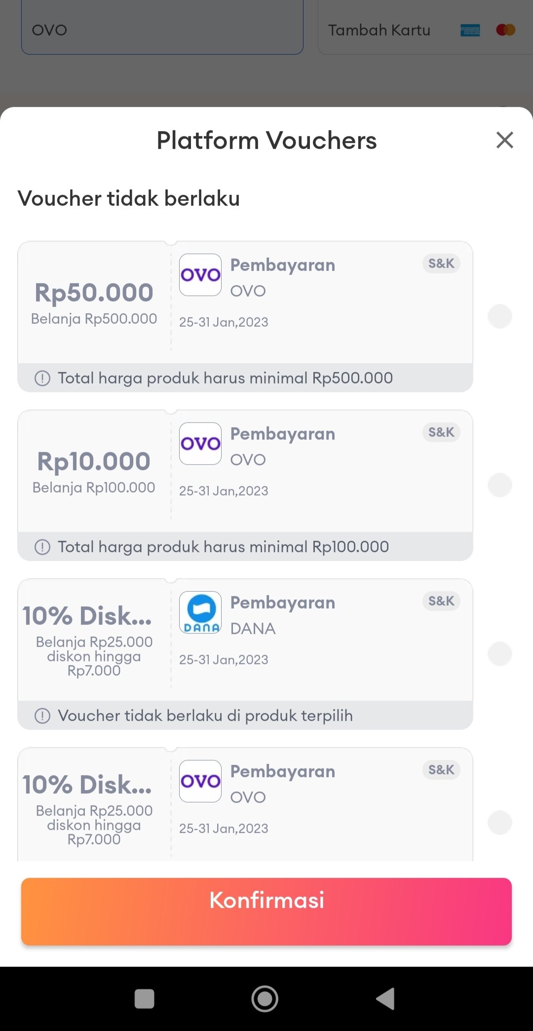 BerburuSale - Base Diskon Kukka on Twitter: "Add On Deals KKV combo voucher Ovo https://t.co ...