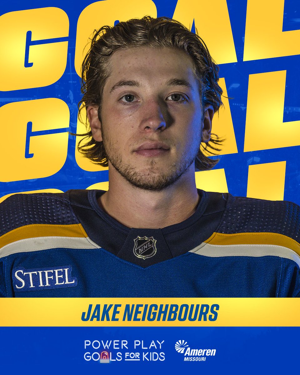 St. Louis Blues on Twitter: "JAKE NEIGHBOURS ON THE POWER PLAY! BLUES LEAD 1-0. #stlblues"