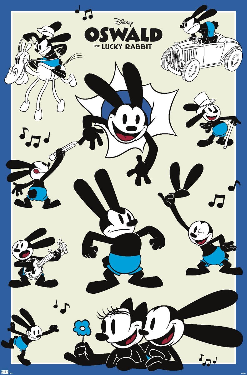Thenintenguru Tng On Twitter Rt Marcosvitorlope Oswald The Lucky Rabbit Poster
