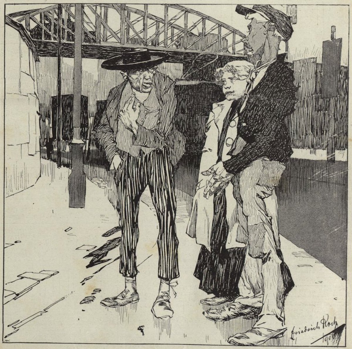 「Max Friedrich Koch (1859-1930), 1906 」Thomas Ragonの漫画