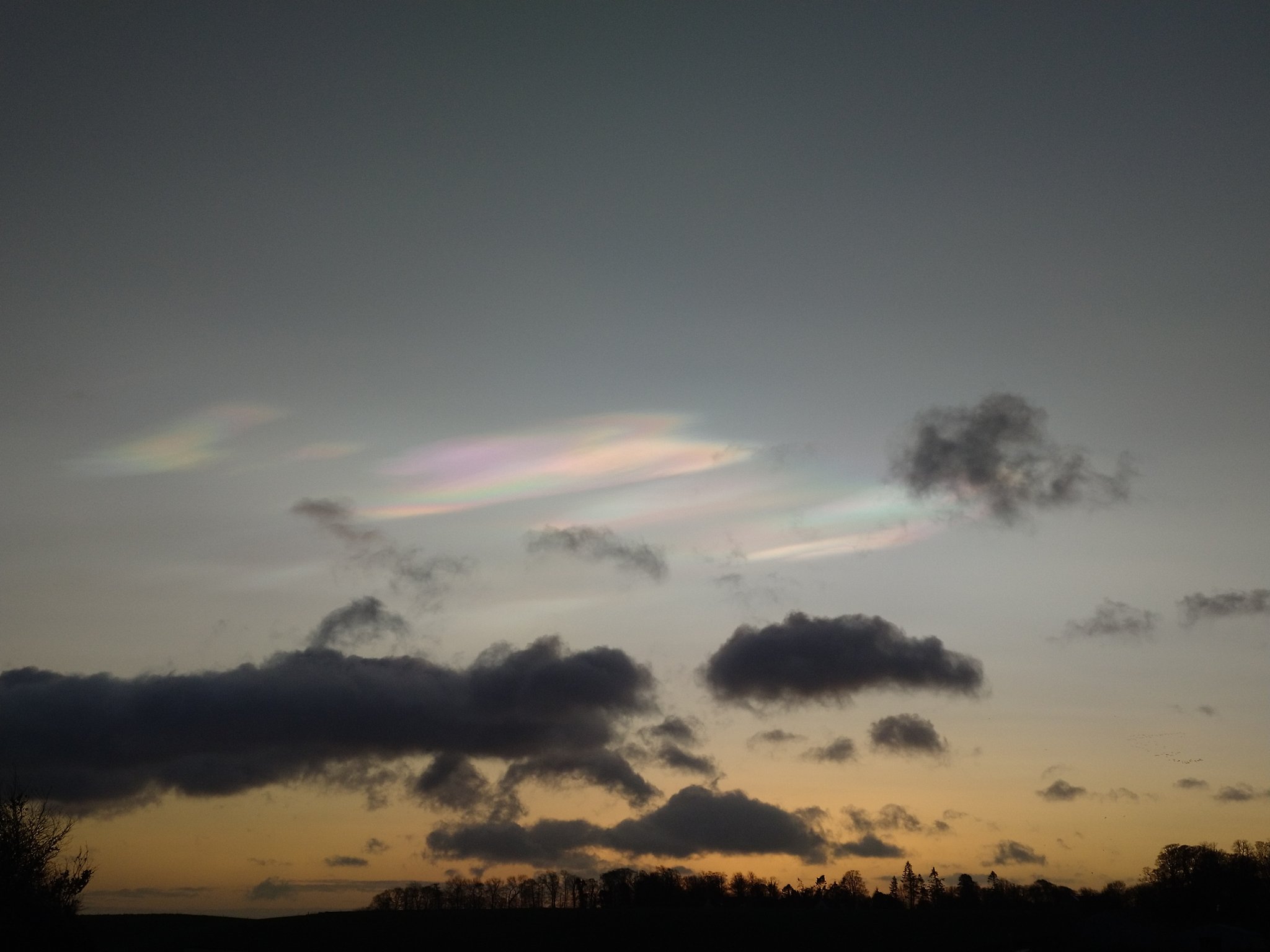 Nacreous Clouds Wallpaper