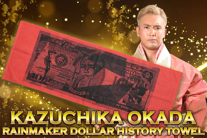 NJPW Global on Twitter: "Kazuchika Okada continues to make it rain in NJPW- check out his new ...
