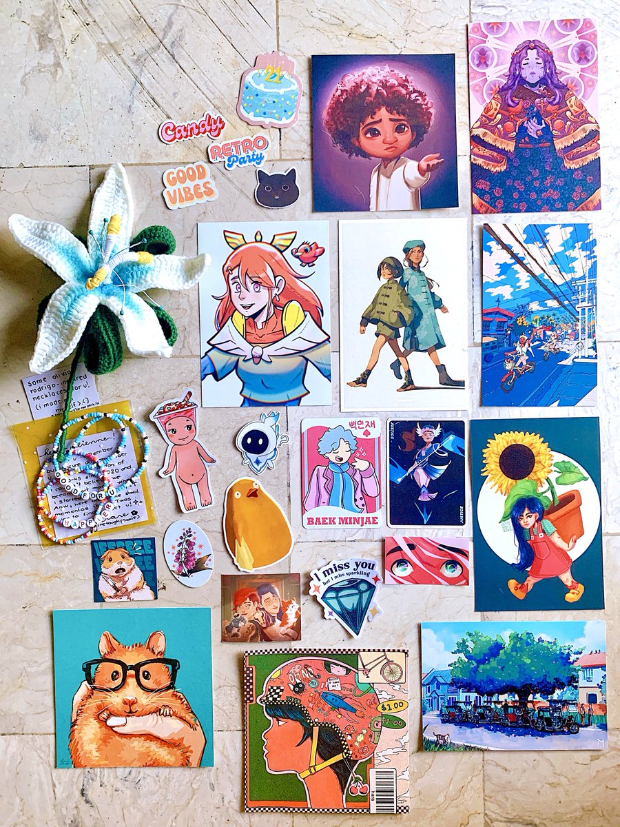 「my @_Cheumi mail came in, and they're so so pretty !!! 🥰 」jewel 👑 ...