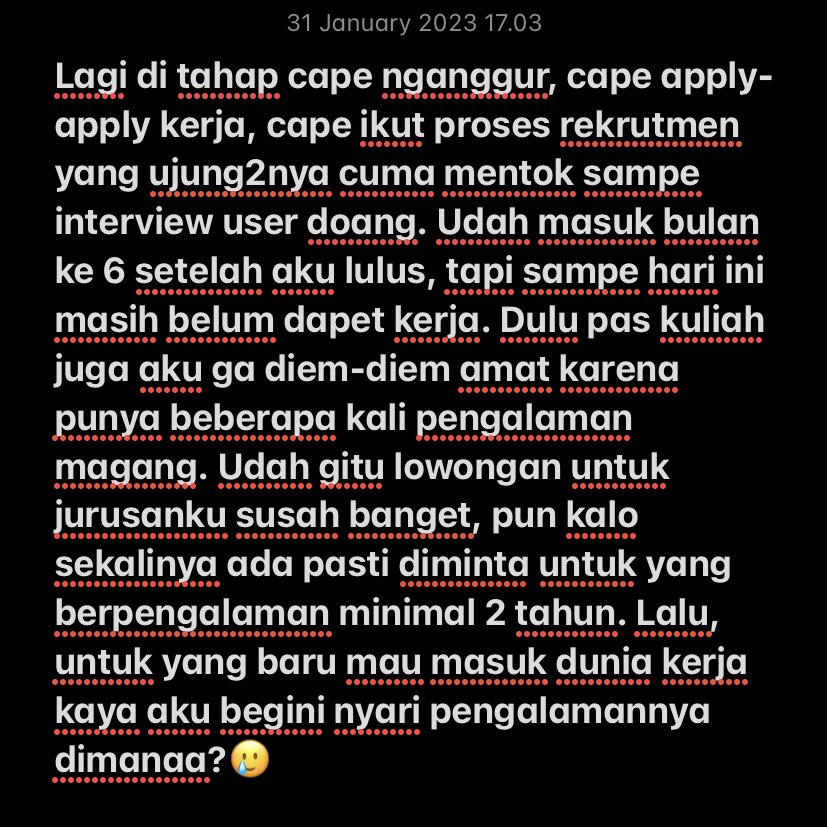 BACA RULES DI (bit.ly/worksfess) on Twitter: "Work! Cw nganggur , pengangguran Another day ...