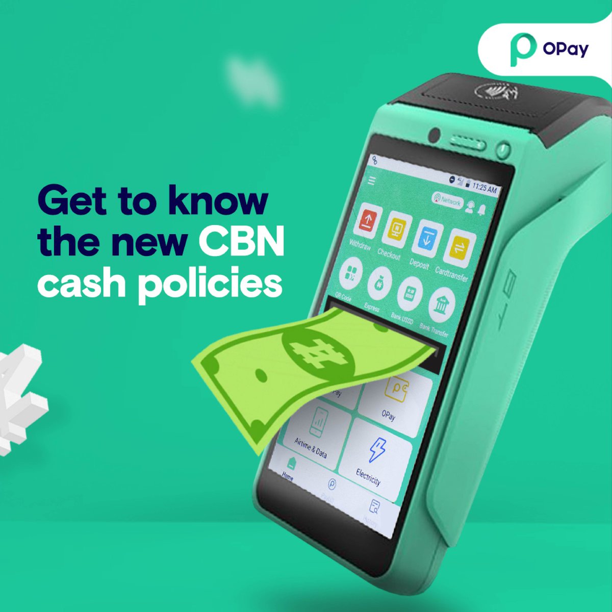 OPay On Twitter Follow This Thread To Read About The New CBN Cash opay-on-twitter-follow-this-thread-to-read-about-the-new-cbn-cash