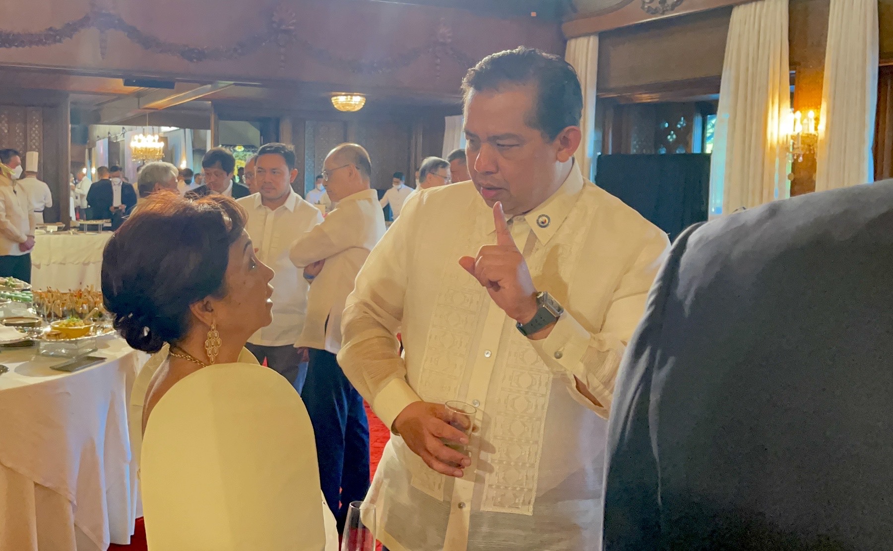 PTVph on Twitter: "Pinangunahan ni Pangulong Ferdinand R. Marcos Jr. ang taunang Vin D' Honneur ...