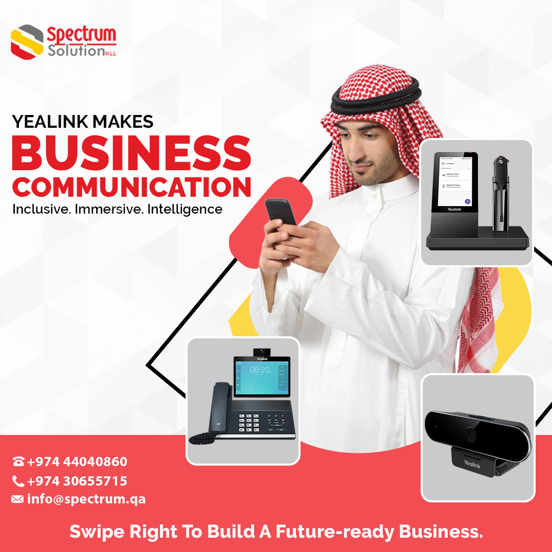 Spectrum Solution on Twitter: "Spectrum takes pride in being Qatar’s trusted Yealink solution ...