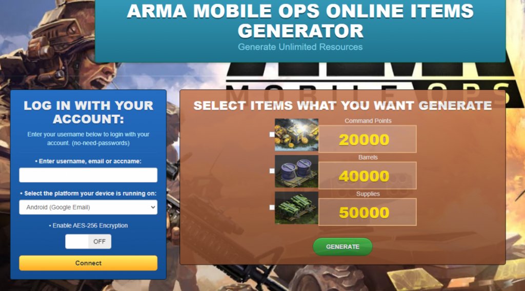 Empire-Cheat Officials on Twitter: "arma mobile ops game hack cheat mod online generator # ...