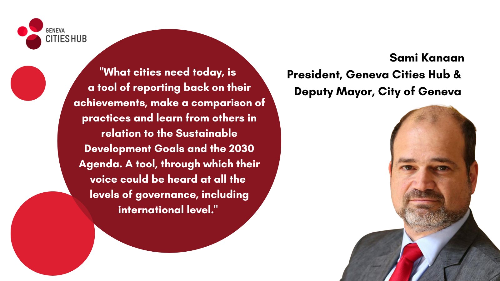 Geneva Cities Hub On Twitter In His Address At The Side Event To The