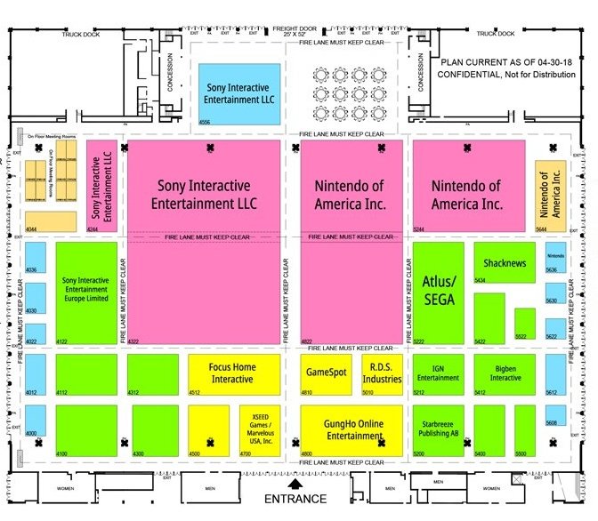 @Zuby_Tech on Twitter: "RT @Zuby_Tech: E3 2018 Floor Plan: Seems Like Decades Ago Now #E3"