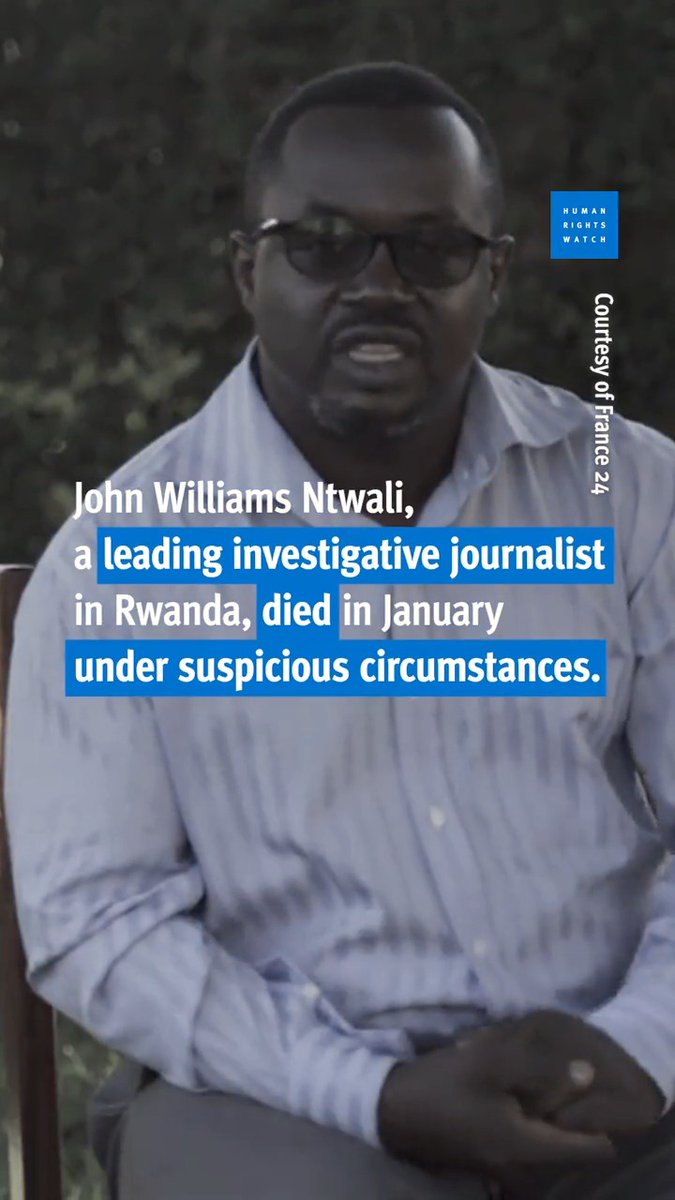 Rwandan authorities should allow an independent, impartial, and ...