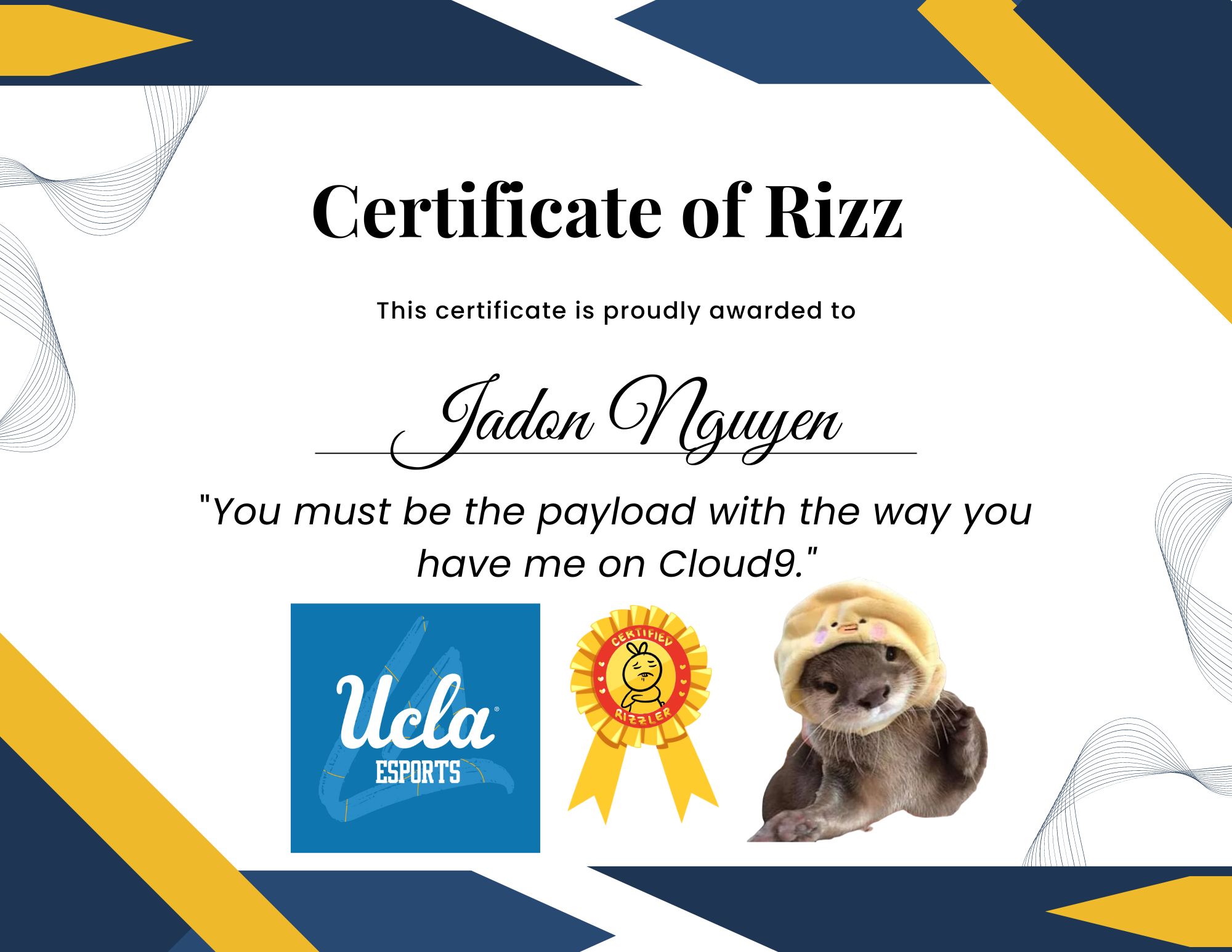 Ucla Certificate Templates