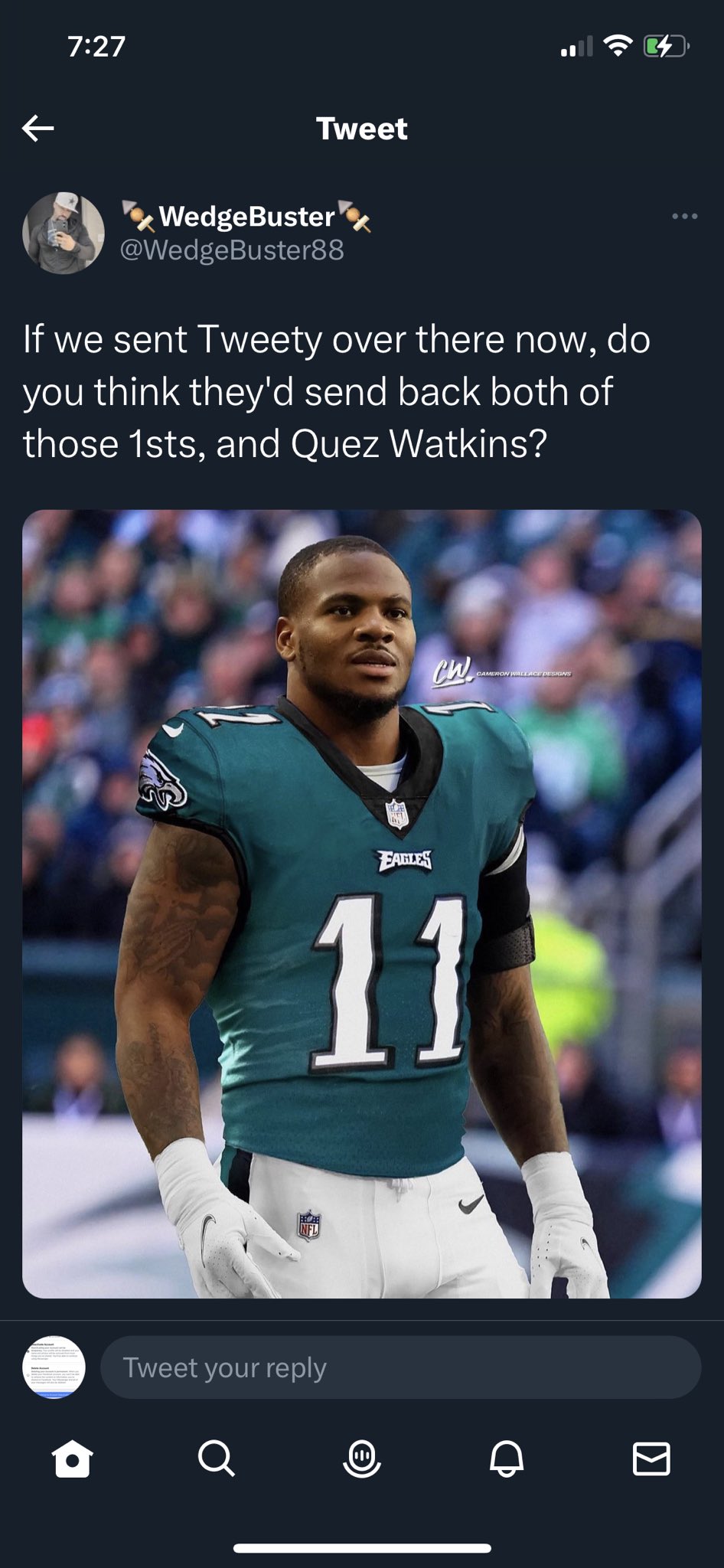 philly sports on Twitter: "@Chris322624741 @AwesomeBamon Man you got cowboy fans actually ...