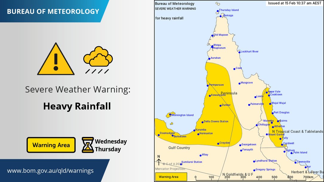 Bureau Of Meteorology Queensland On Twitter ⚠️ Severe Weather