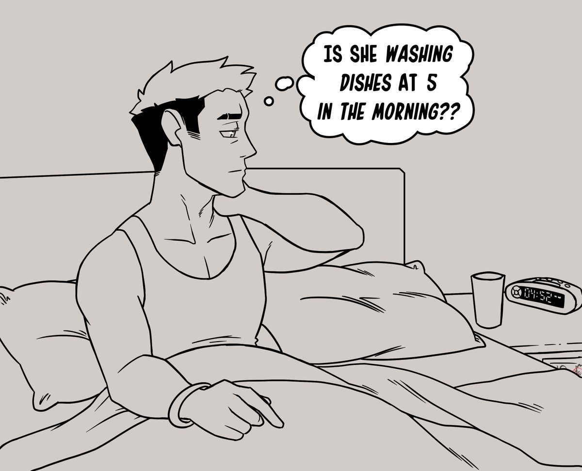 Ironic that i finally finished this comic about valentines morning just ...