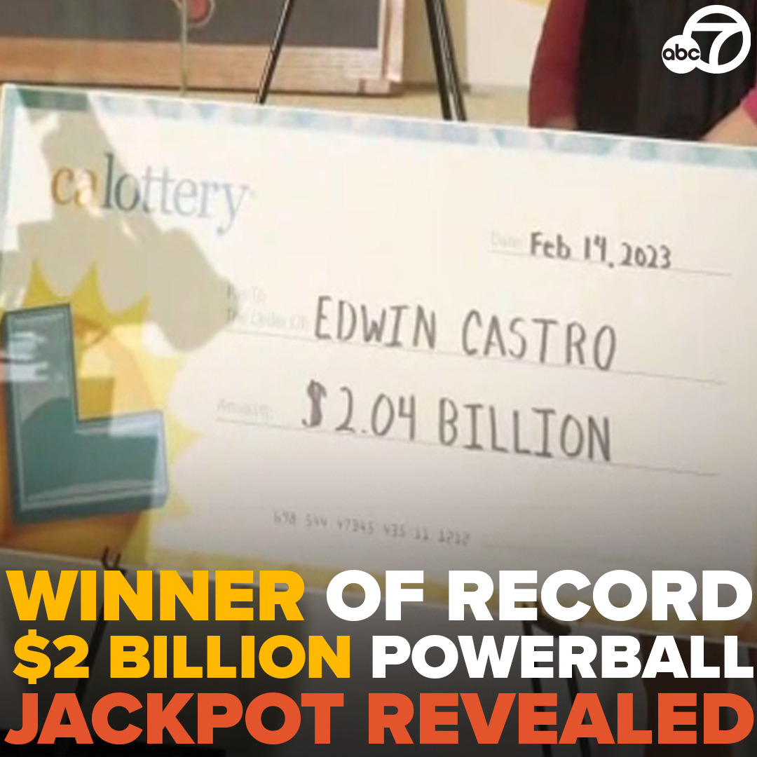 Blank On Twitter Rt Abc7 California Lottery Officials Said Edwin