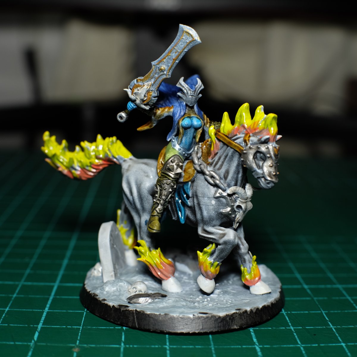 Yama Zero | Evolving | PNGTuber |🎩🤖 on Twitter: "The things I've painted prior to the Knightmare"