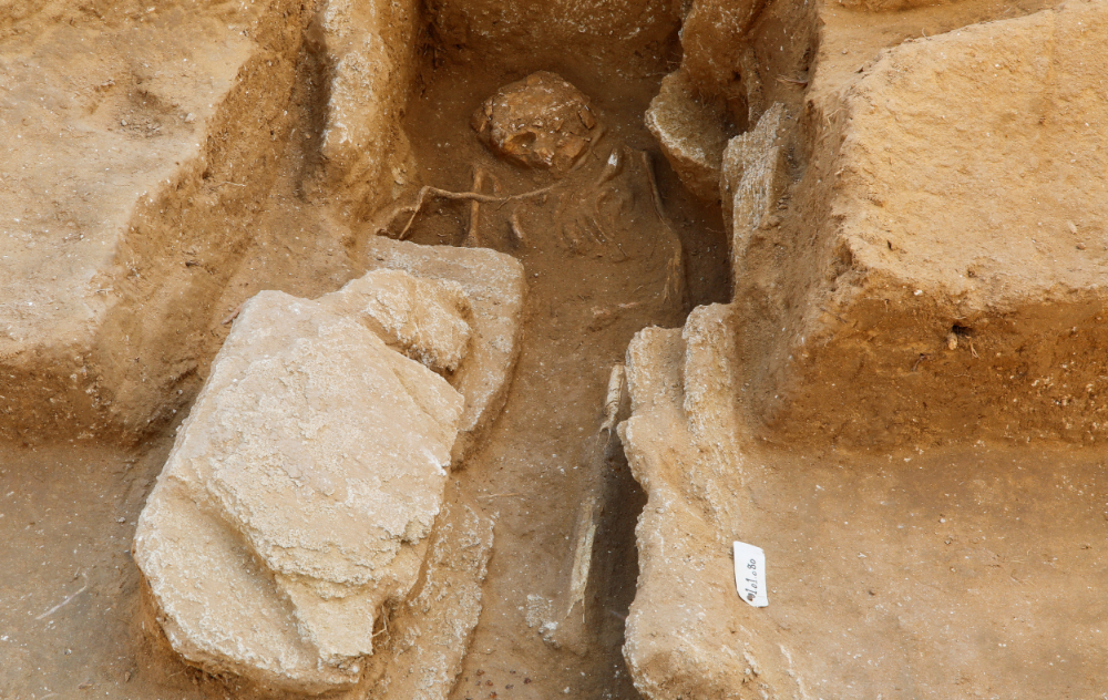 Arab News On Twitter Roman Era Sarcophagus Uncovered In The Northern