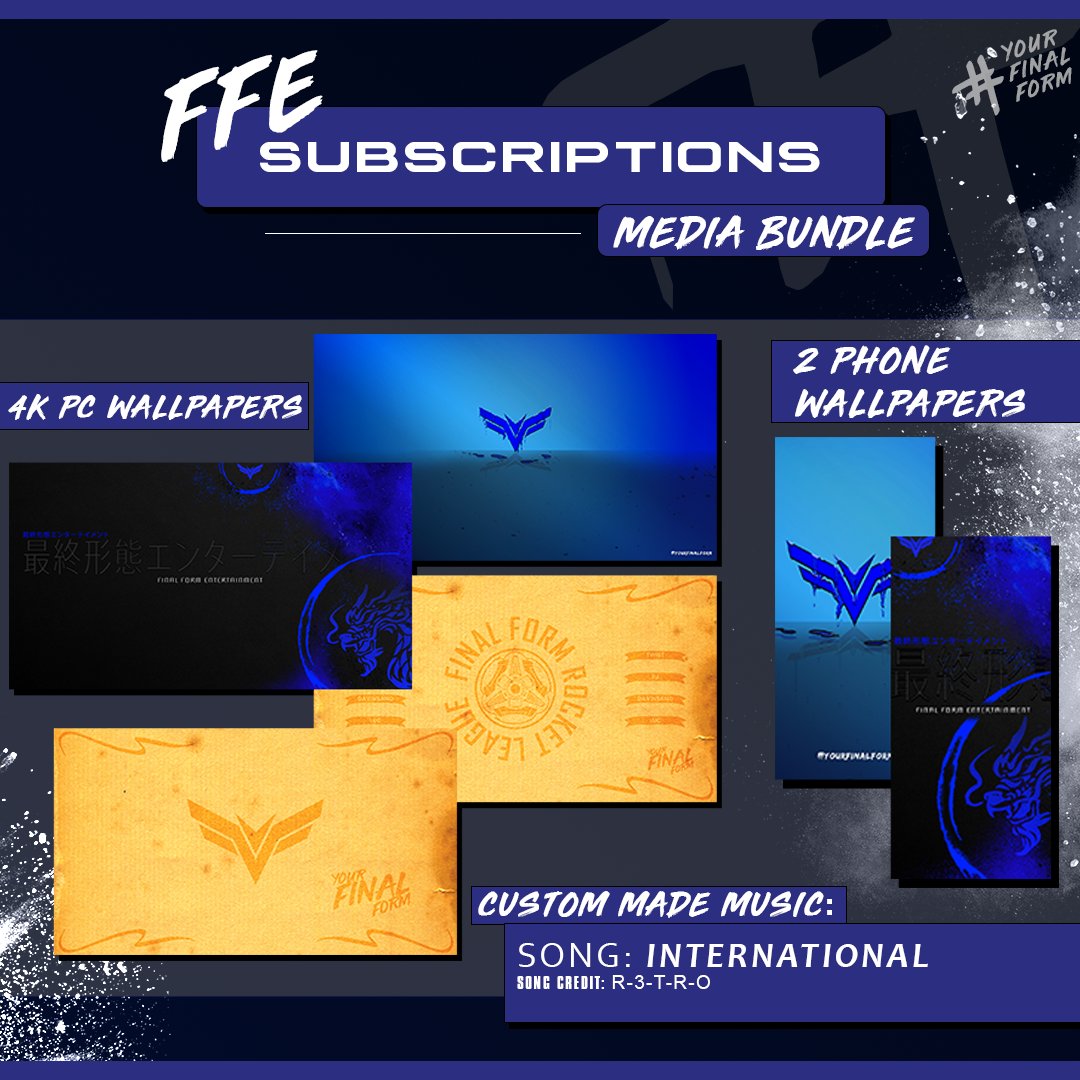 Final Form on Twitter: "👀 Discord Sub Media Bundle 👀 Dropping tomorrow exclusively to our ...