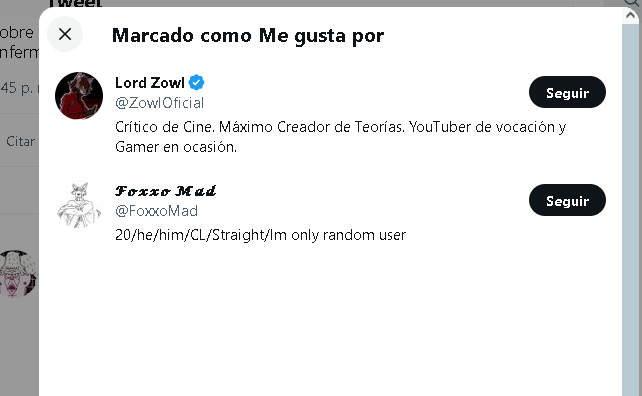 MichaelRamirez12356 on Twitter: "Otro ejemplo de Zowl aletando a que su fandom siga con sus ...