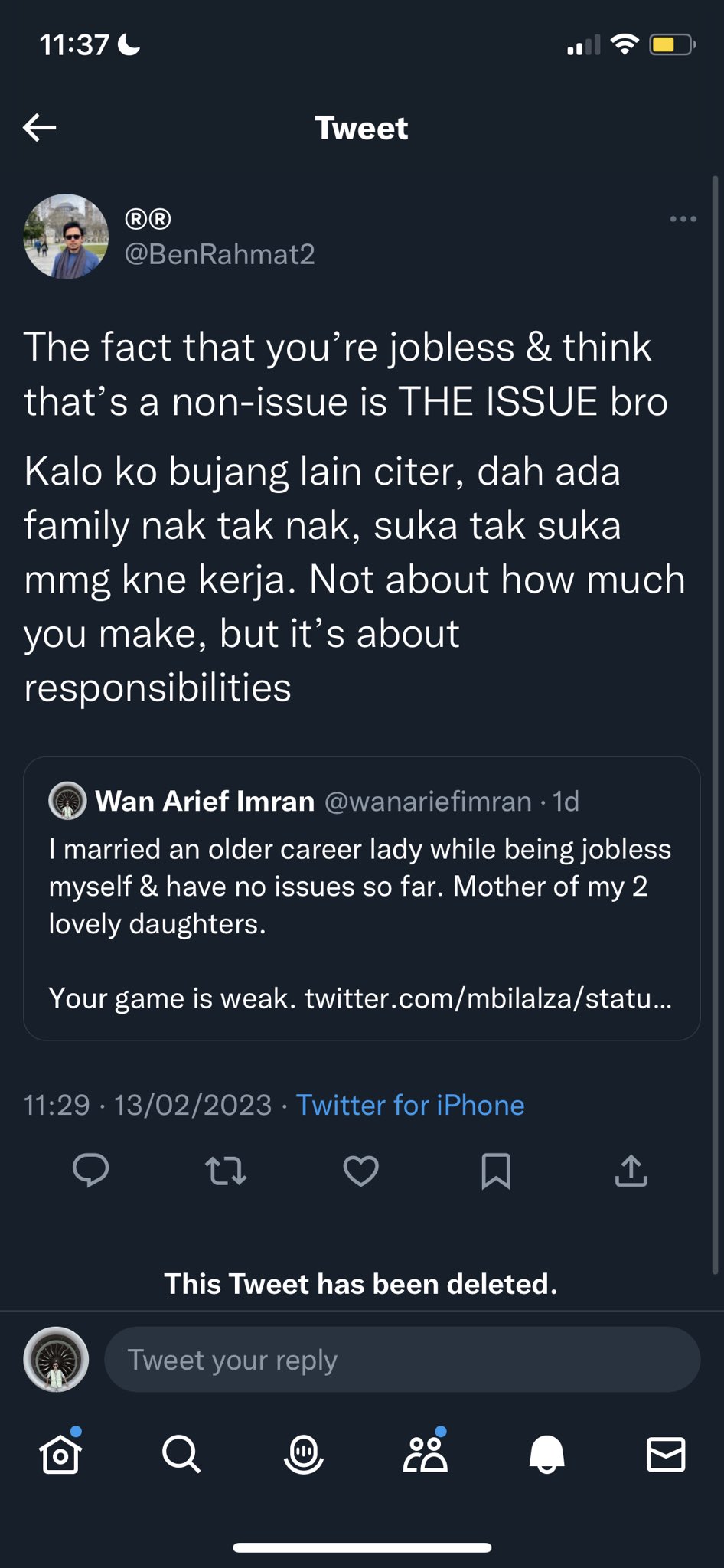 Wan Arief Imran on Twitter: "DELETE! DELETE! https://t.co/G4pHDuufzg" / Twitter