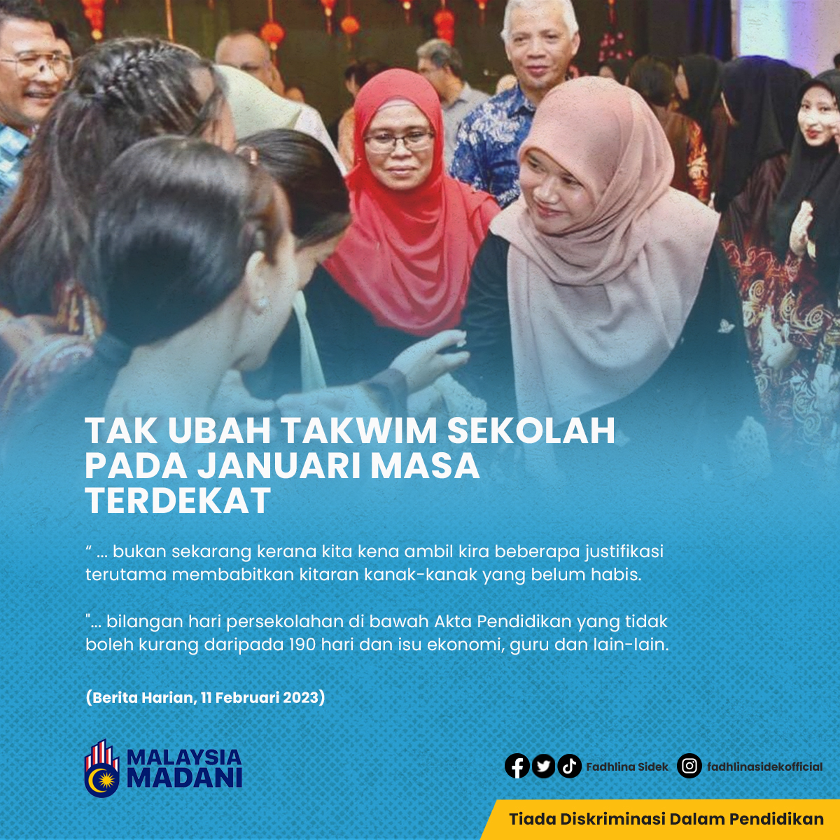 KPM on Twitter: "Ikhtisar Mingguan YB Menteri Pendidikan dan Kementerian Pendidikan Malaysia ...