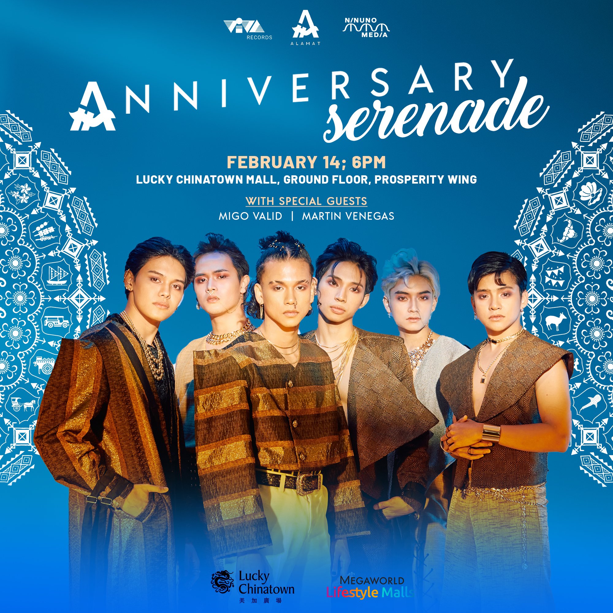 ⏩ ALAMAT ᜀᜎᜋᜆ᜔ on Twitter: "It's a date! ALAMAT Debut Anniversary Serenade. Happy Valentine's na ...