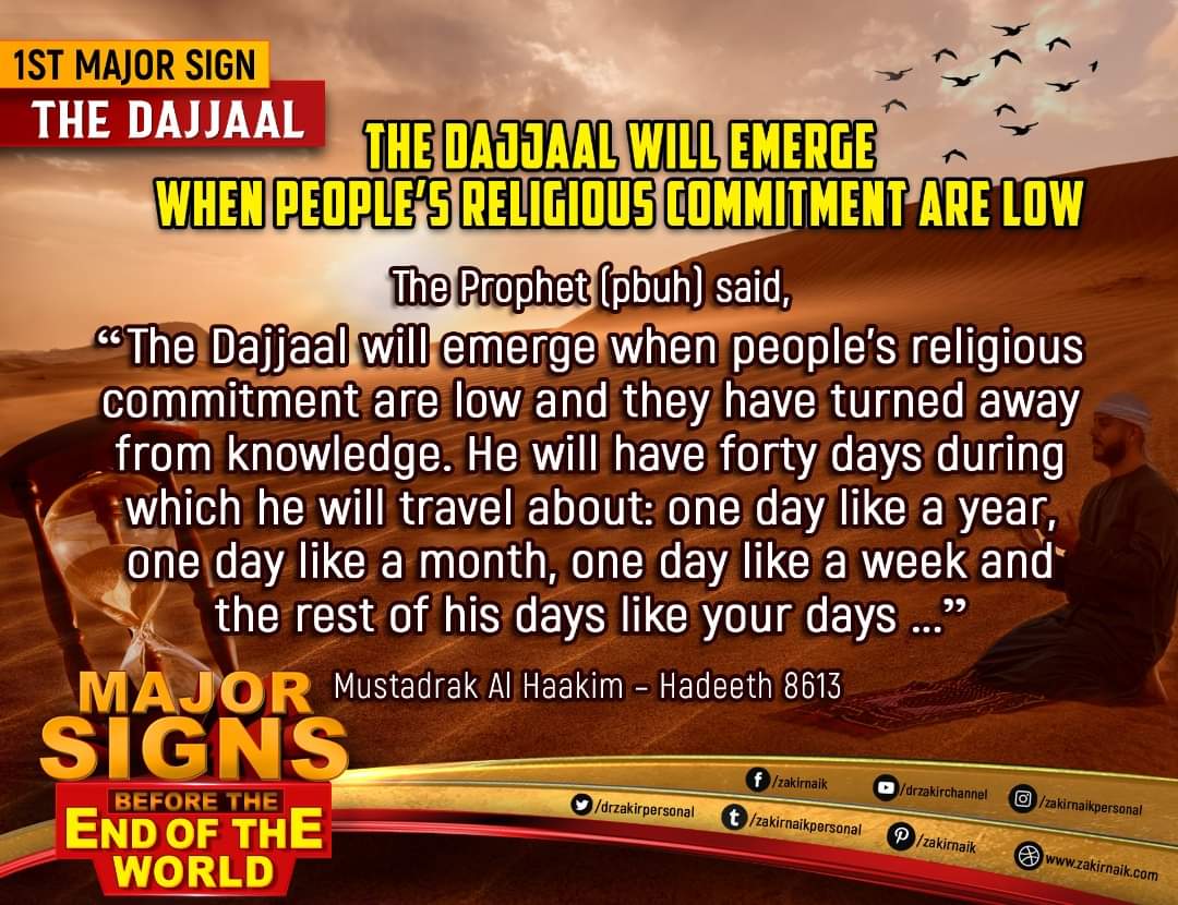 Dajjal Signs Of His Coming