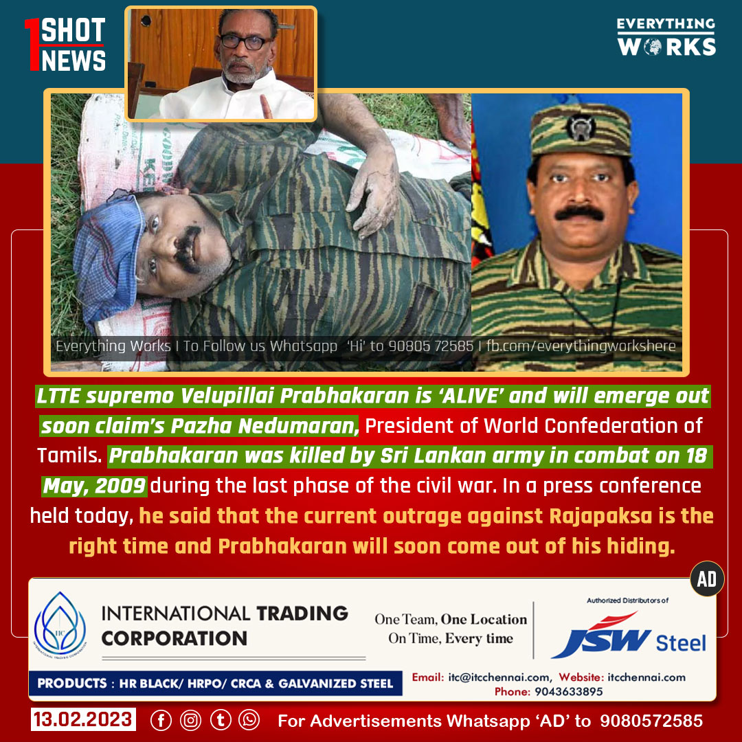 Prabhakaran Alive