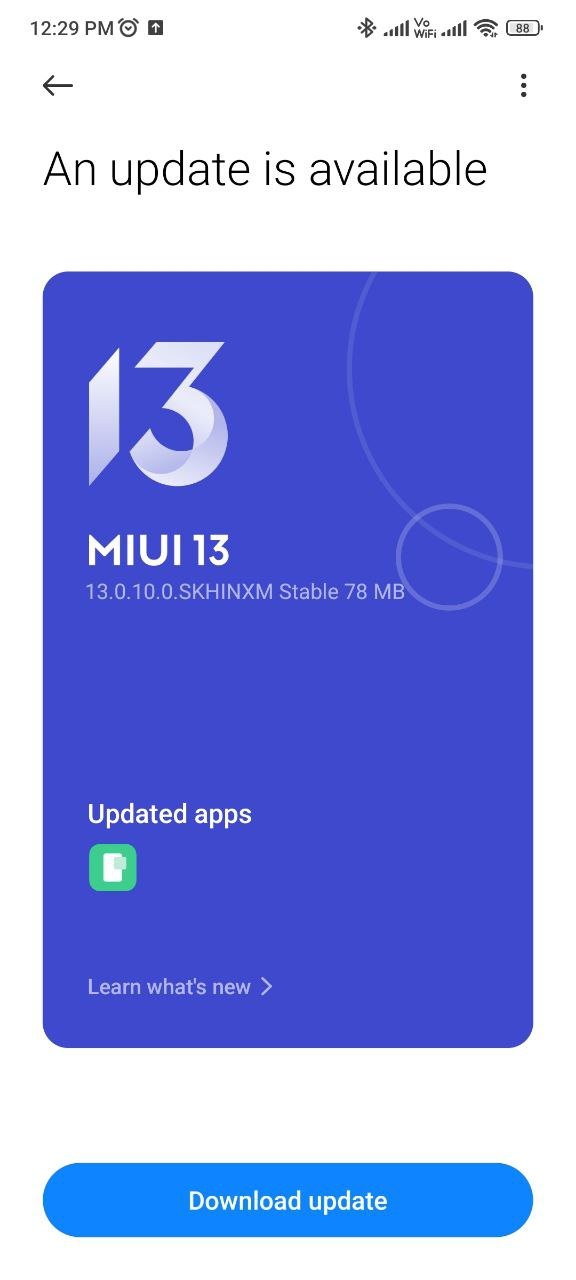 Mukul Garg on Twitter: "Mi 11X MIUI 13.0.10.0 India Update! Hopefully, Jio 5G Added! #Mi11X # ...