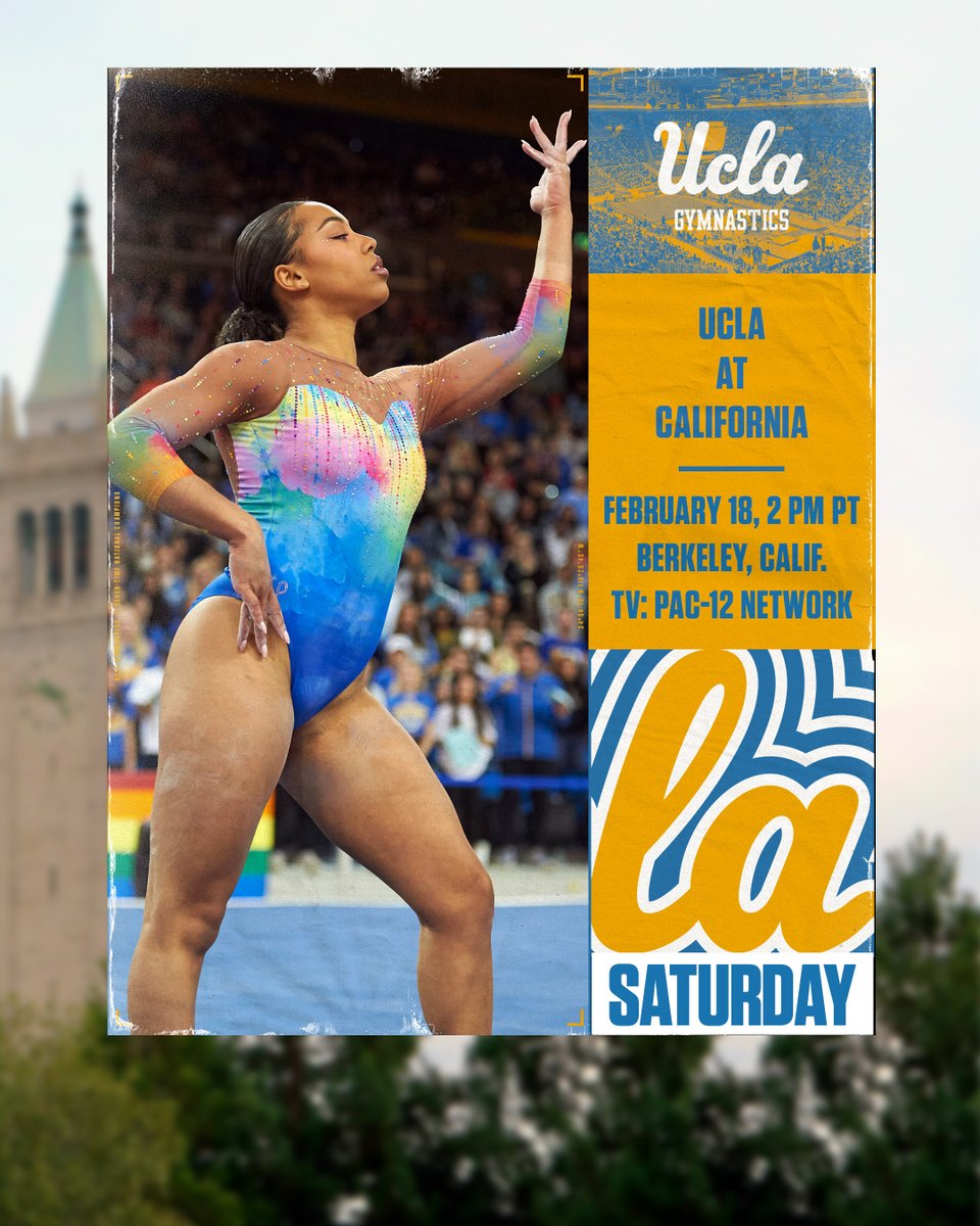 UCLA Gymnastics on Twitter: "A big UC Battle ahead in Berkeley between No. 6 UCLA and No. 7 Cal ...