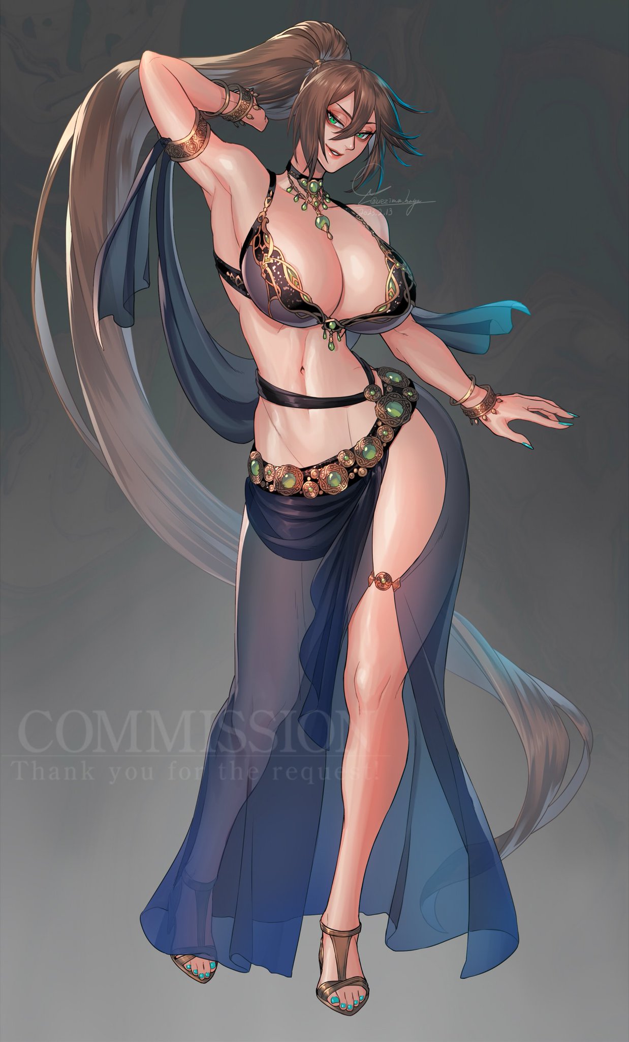 上島 葉也_Skeb募集中 on Twitter: "Skeb納品致しました。 ダンサークラスのお姉さんを描かせていただきました、リクエストありがとうございました！ #Skeb # ...