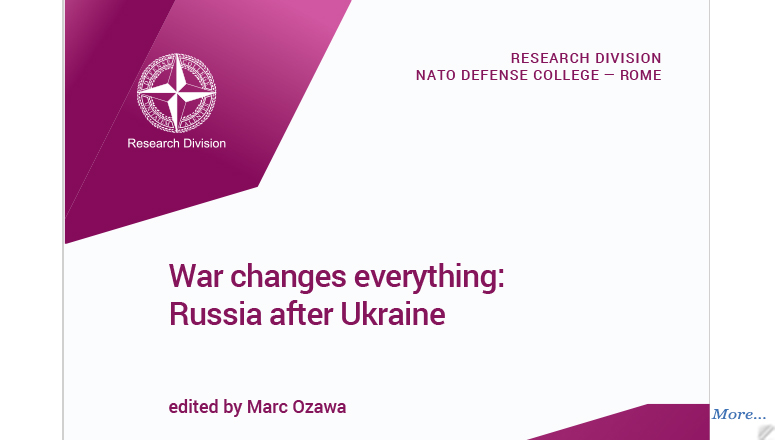 NATO Defense College on Twitter: ""War changes everything: 🇷🇺Russia after 🇺🇦Ukraine" How long ...