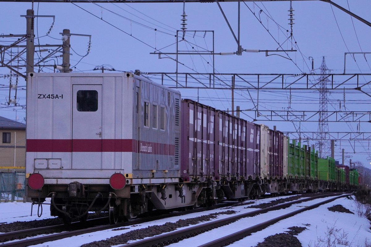 Mr.hiro on Twitter: "2月13日 2090レ EF510-18牽引 リサーチキャビン積載"