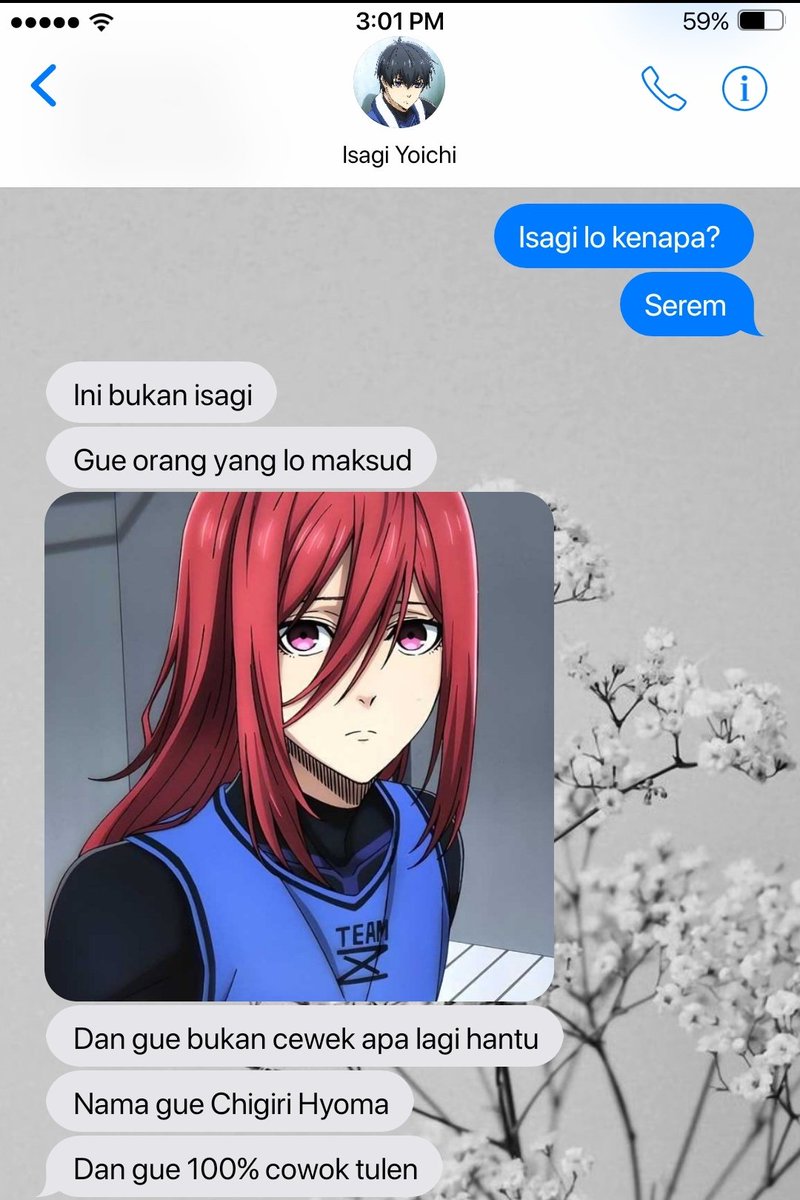 Je🐾 Chigiri Hyoma X Femreader📌 On Twitter Rt Itsratime Asupan Baruuuu