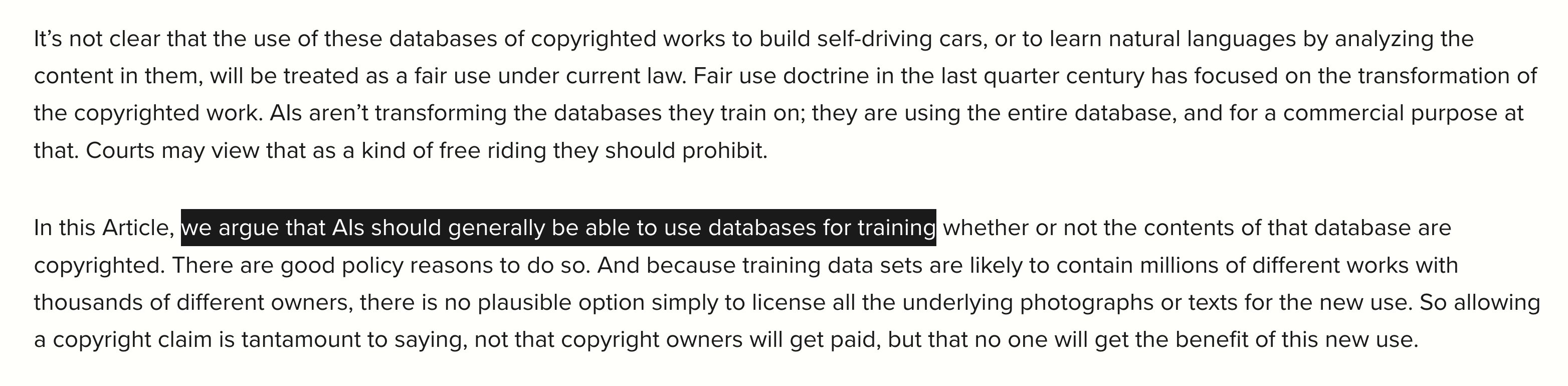 Alex J. Champandard ️ @alexjc@creative.ai on Twitter: "1) The lawyer representing them, Mark ...
