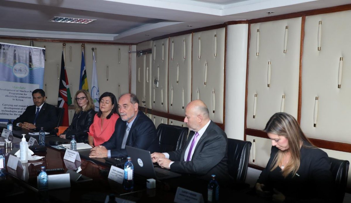 Nuclear Kenya on Twitter: "Today, Kenya and INVAP (a state-owned company in the nuclear sector ...